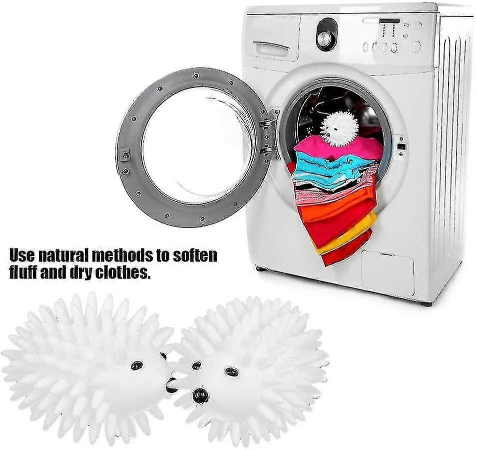 Fabric Softener, Laundry Balls, 2pcs Handy Hedgehog Shaped Washing ...