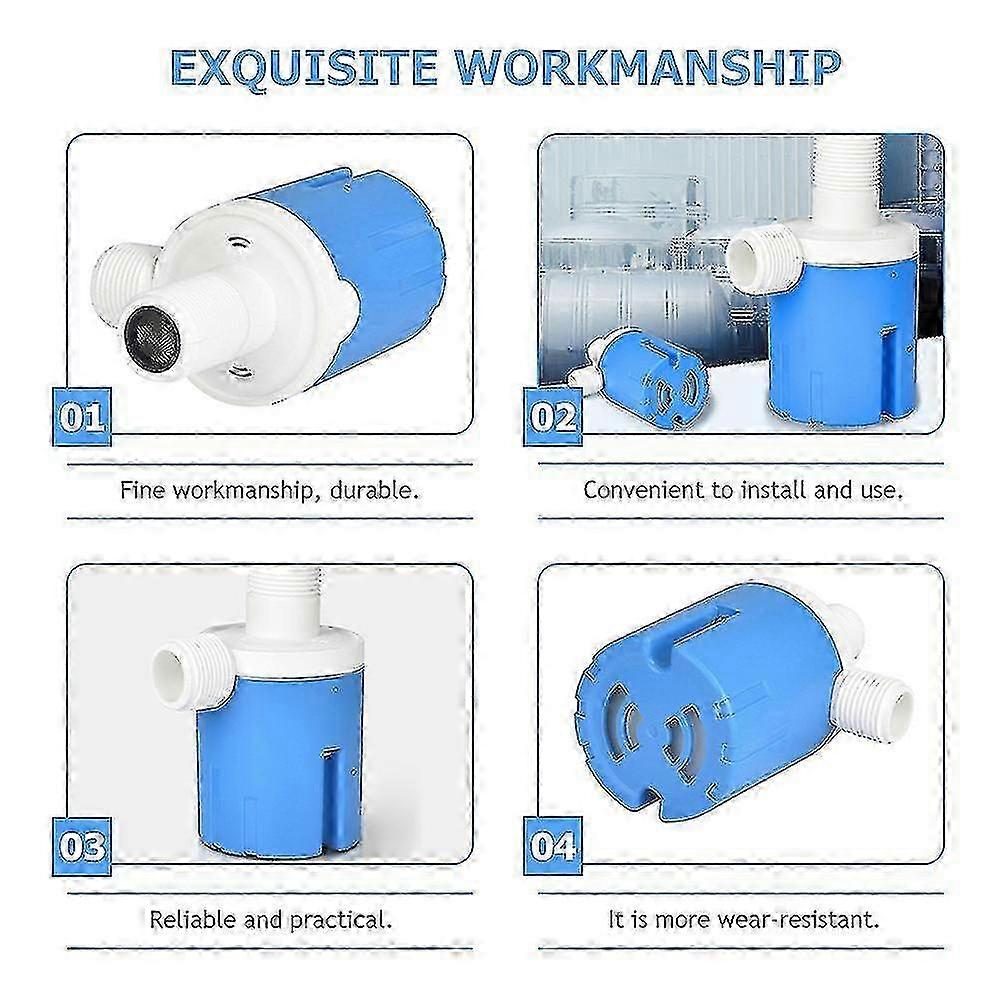 Water Tank Floating Valves Automatic Pond Filler Toilet Bowl Float ...
