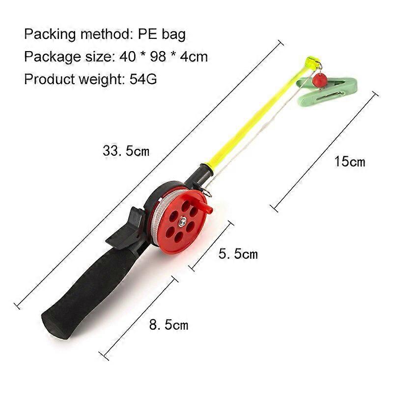 Light Plastic Lobster Rod Childs Childrens Crab Rod & Line Peg NO HOOKS ...