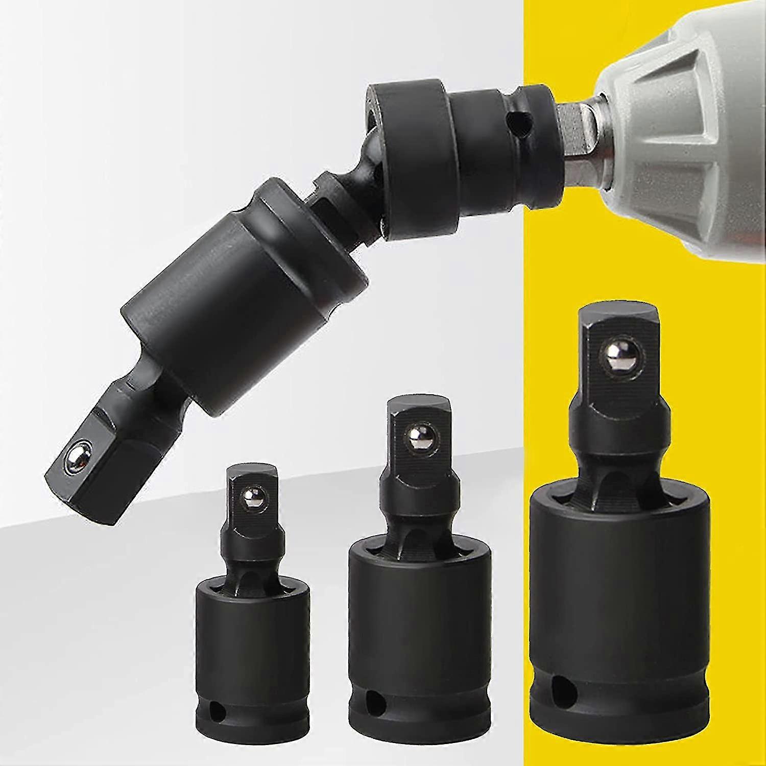 Impact Universal Joint Socket Set, Impact Wobble Socket Adapters, 3/8 ...