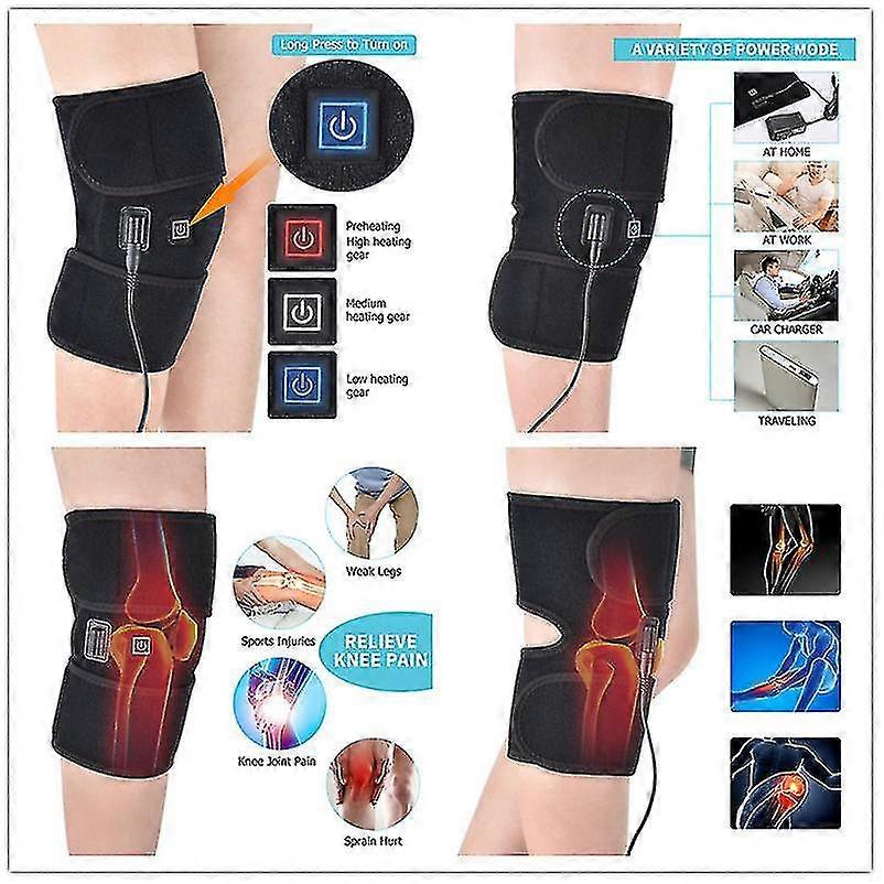 knee Joint Electric Heating Knee Pads, Warm And Hot Compress, Heating ...