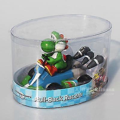 12.5*8*9 Cm Super Mario Pull Back Car Mario Bros Yoshi Luigi Bowser ...
