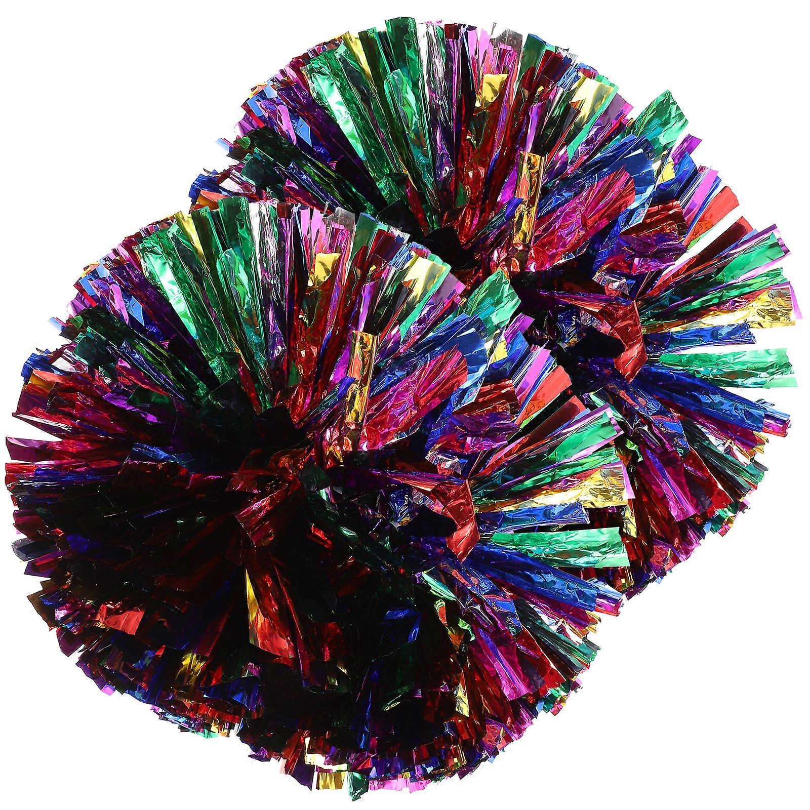 2pcs Handheld Cheering Props Gymnastics Cheer Pompom Props for Sports ...