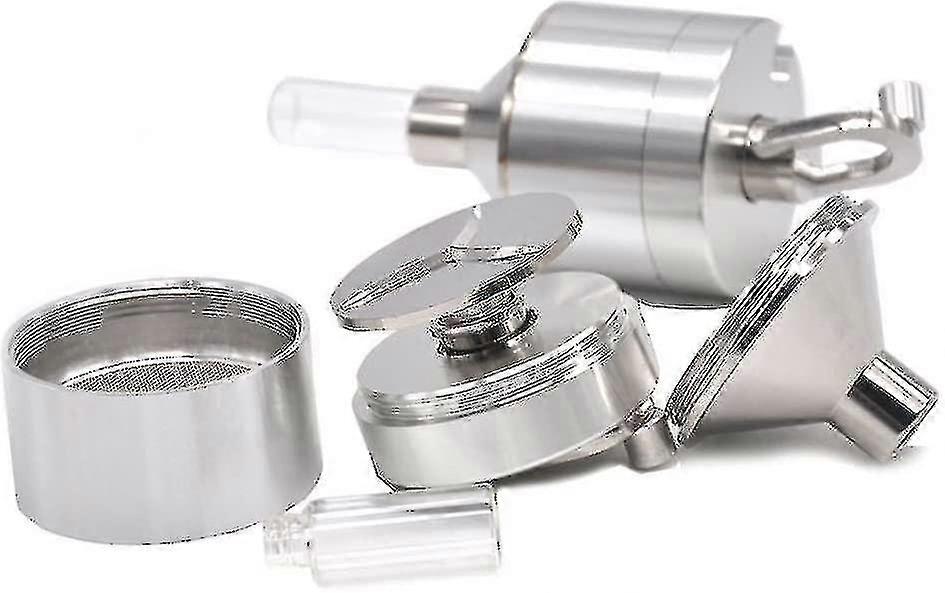 Powder Mill Metal Hand Spice Grinder With Glass Bottle | Fruugo UK