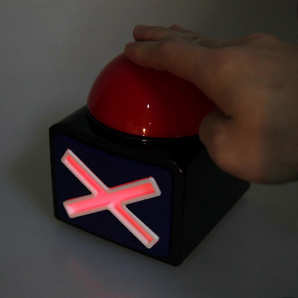 Game Answer Buzzer Alarm Button With Sound Light Trivia Quiz Got Talent ...