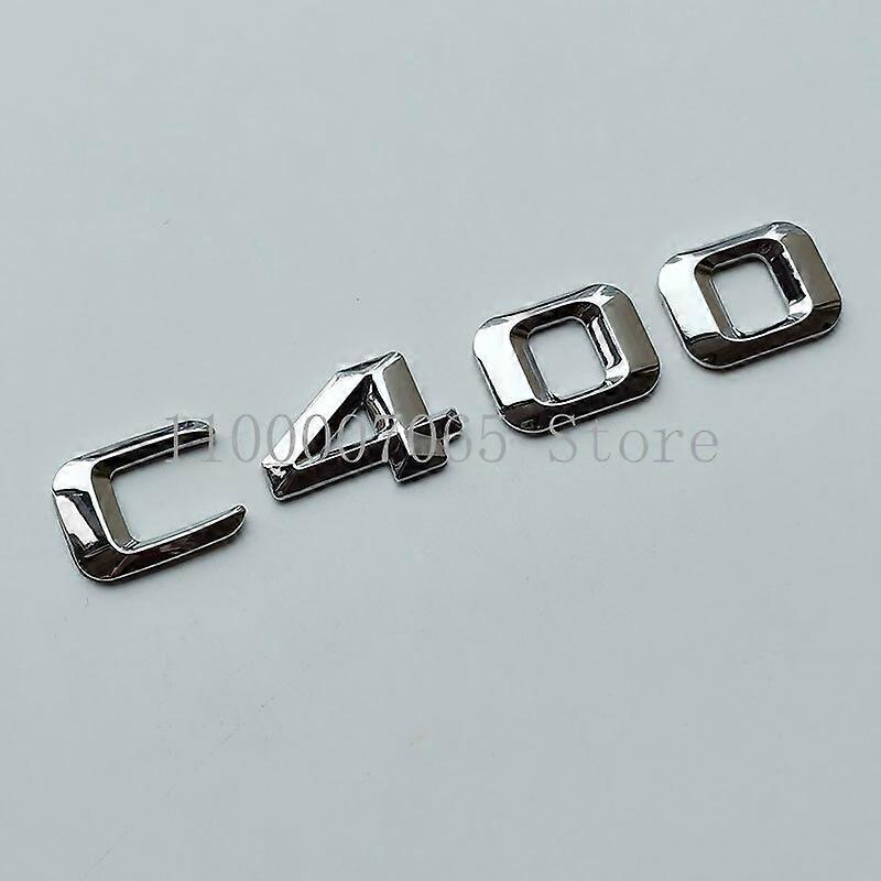 Chrome Letters C180 C200 C250 C300 C350 C400 C450 C220d C250d 4Matic ...