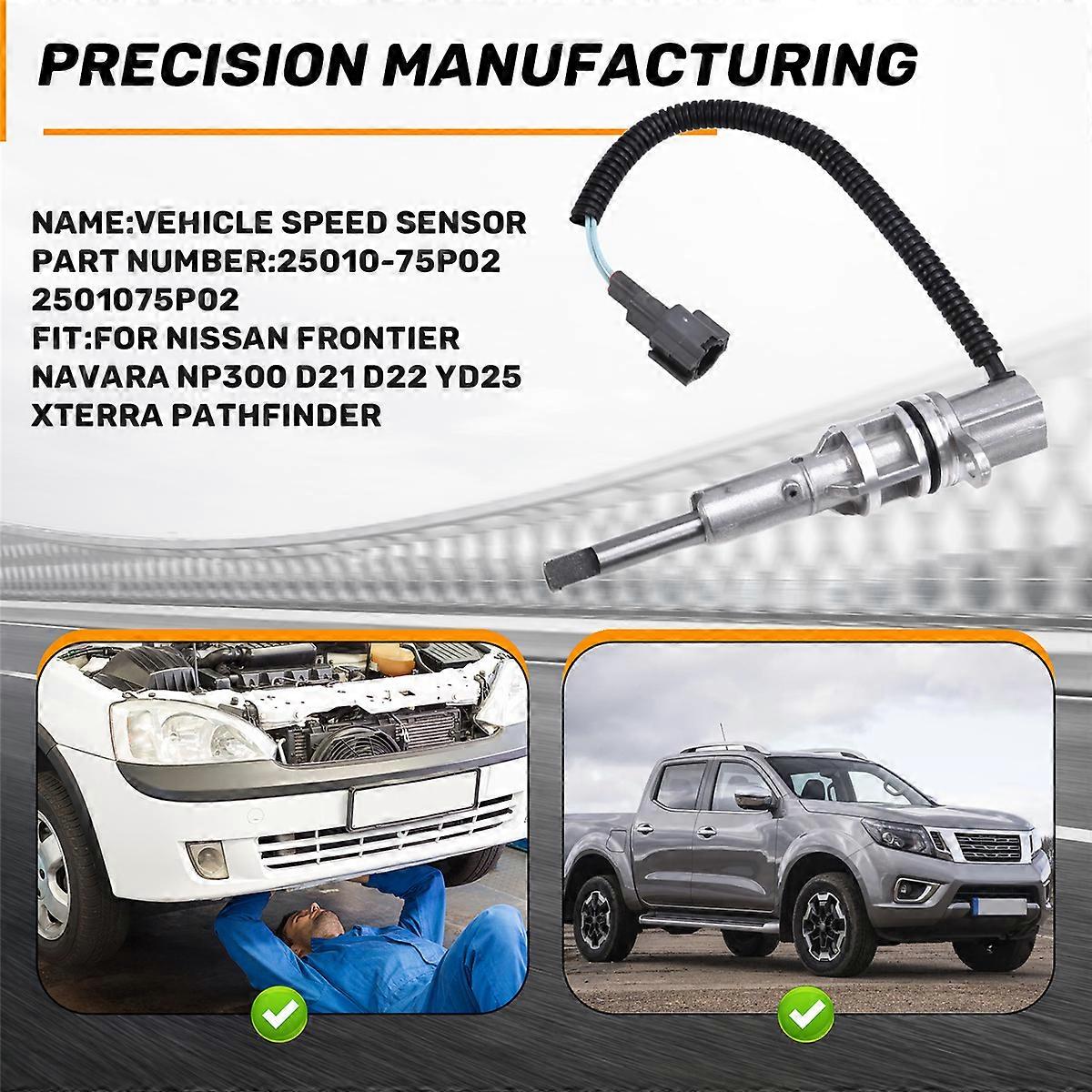 2501075P02 Vehicle Speed Sensor for Navara NP300 D21 D22 YD25 | Fruugo UK