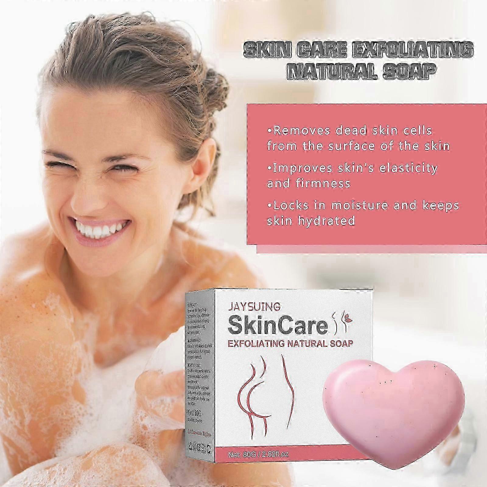 Jaysuing Exfoliating Bath Soap Smallpox Diluting Acne Removing ...