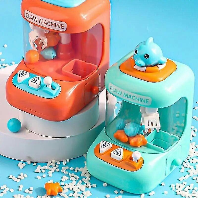 Kids Claw Machine Toy Doll Grabbing Machine Play Game Mini Claw Catch ...