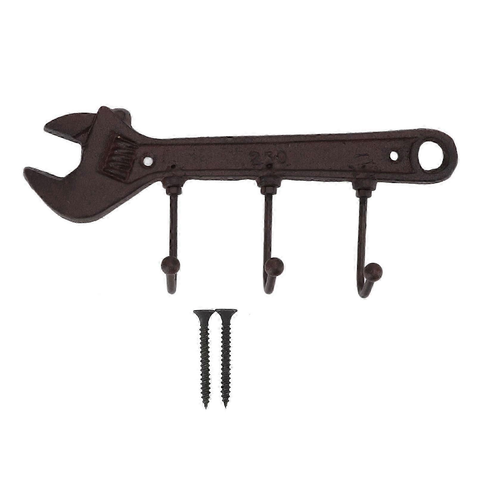 2025 Latest Model Industrial Style Hook Innovative Wall Decorative Cast ...