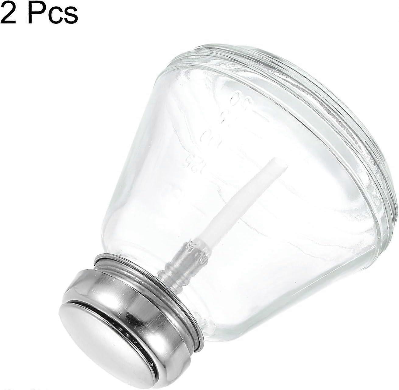 2 x solvent alcohol dispensers, 180 ml, conical liquid dispensers, pump ...