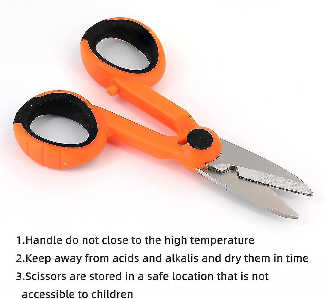 Optic Fiber Cable Cutter Scissors For Fiber Optic Kevlar Shears Stainless Steel Electrical ...
