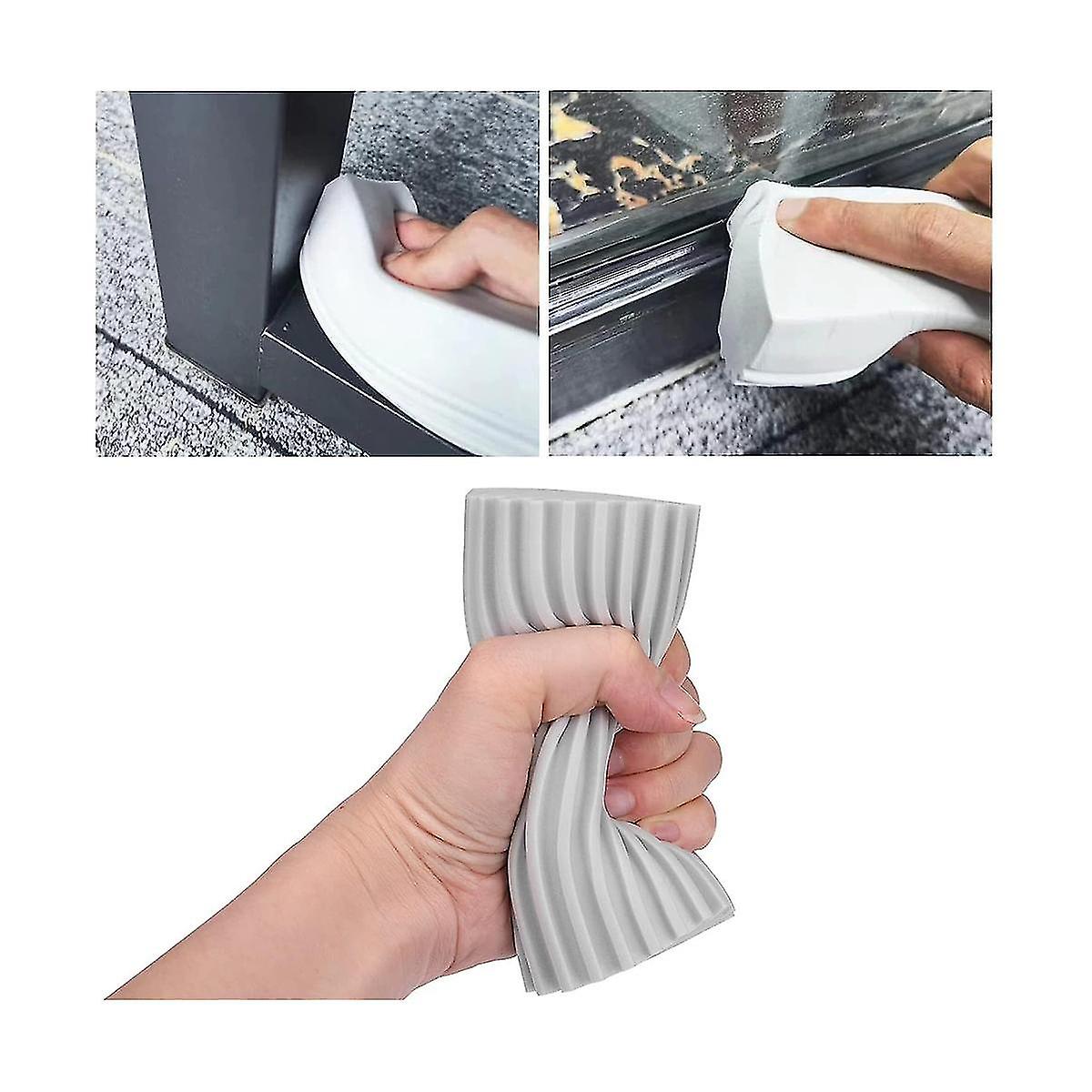 4pcs Damp Duster Sponge Cleaning Brush, Wet Cleaning Sponge, Dust ...