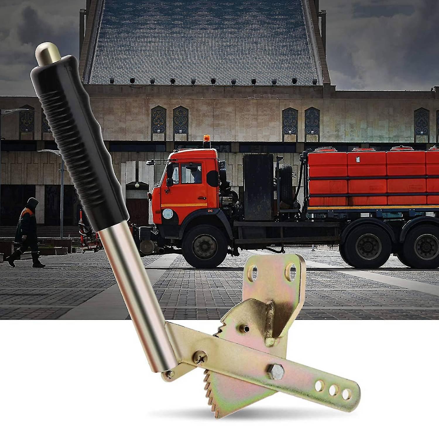 Anti-slip Mechanical Hand Brake Parking Stop Trailer Caravan Lever ...