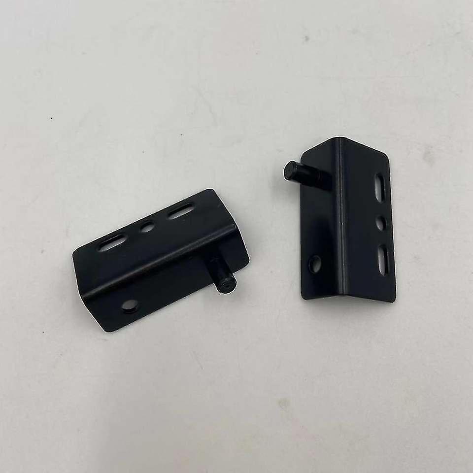 2 Sets Pivot Hinges Black Heavy Duty Concealed Shaft Door Hinges With ...
