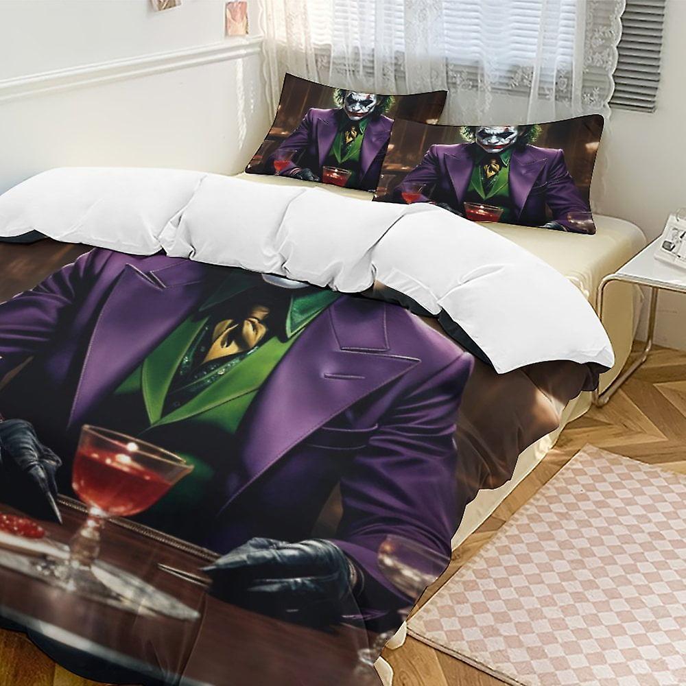 Joker Bedding Sets Cute Bed Cover Anime Cartoon 3D Printed Lightweight ...