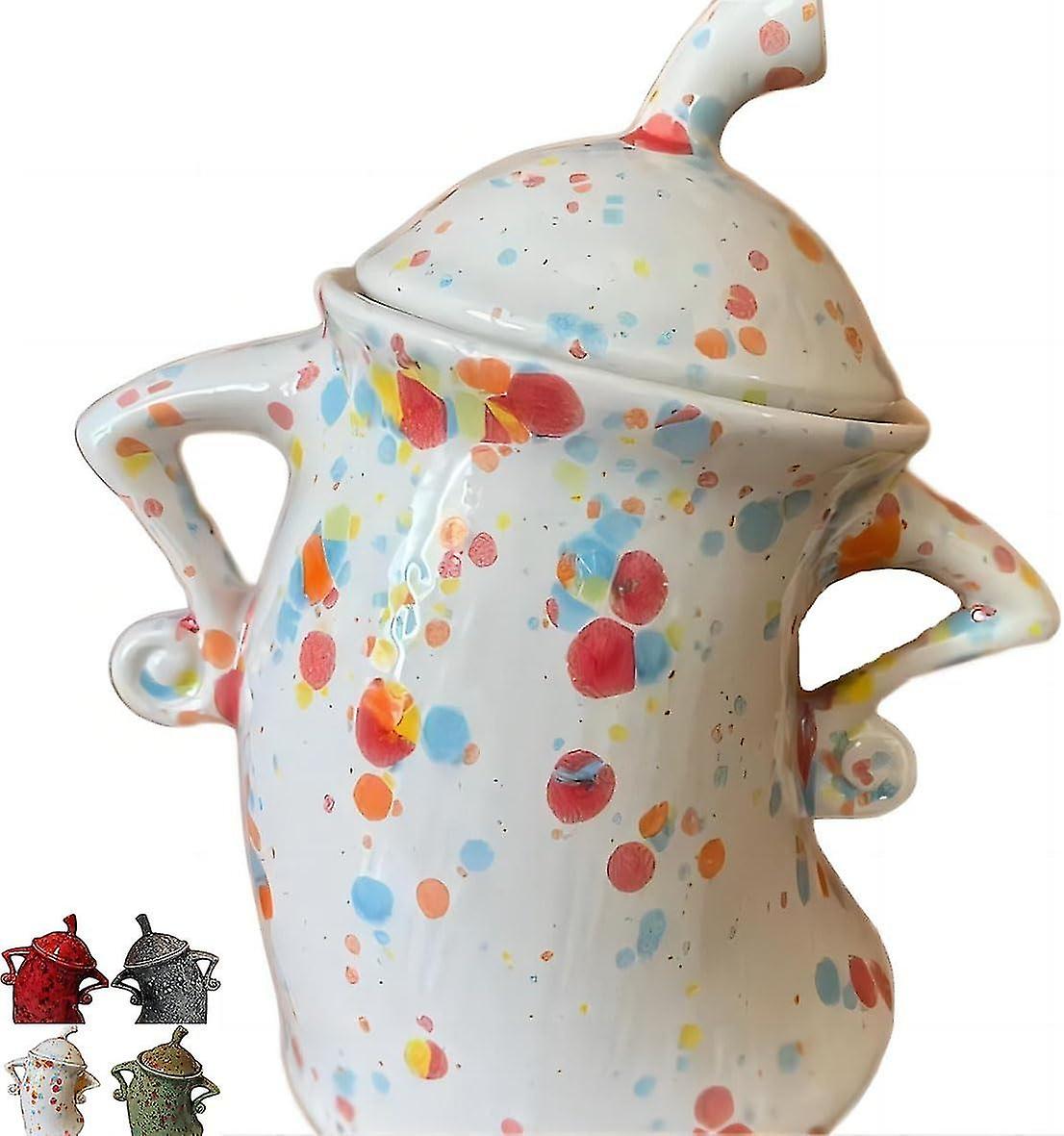 Canister With Attitude, Airtight Ceramic Kitchen Storage Large Ceramics ...