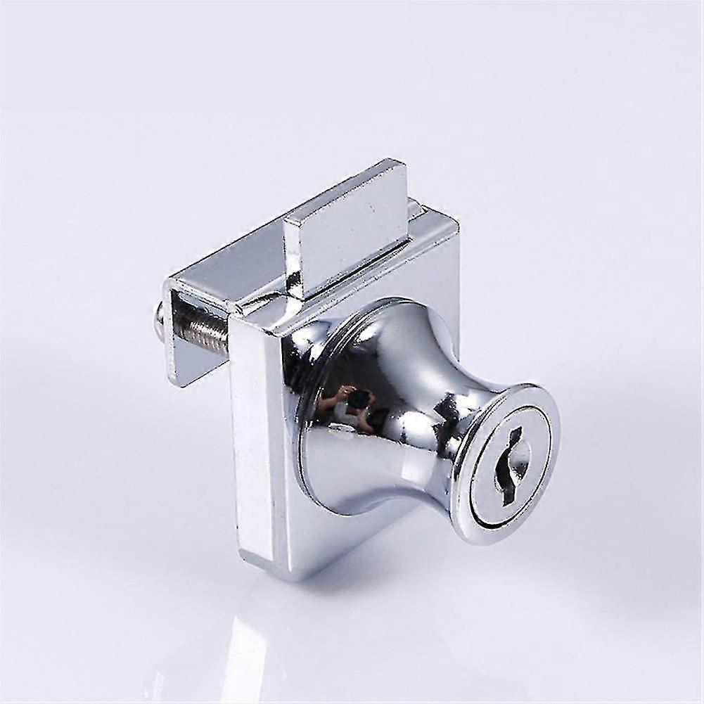 Glass Door Lock, Chrome Steel Lock, Glass Screen Lock, Lock For Glass ...