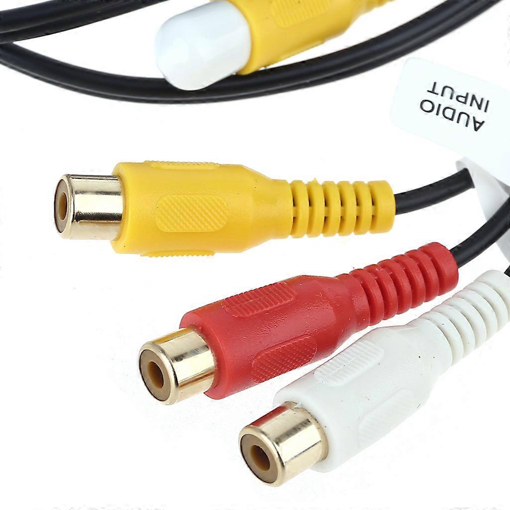 24Pin Plug Car Stereo Radio RCA Output Wire Harness Connector Adaptor ...