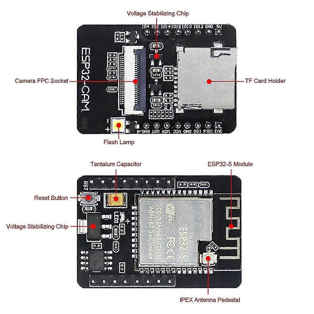 Esp32-cam Wifi Module Esp32 Serial To Wifi Esp32-cam Development Board ...