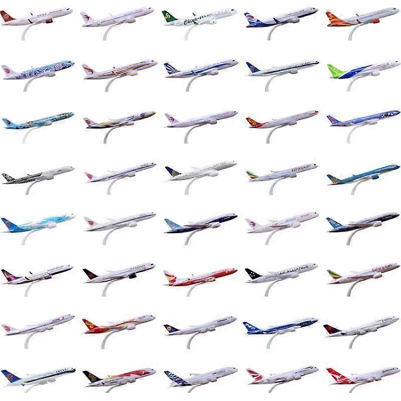 1:400 Plane Models Airbus Boeing 747 A380 Airplane Model Aircraft Model ...