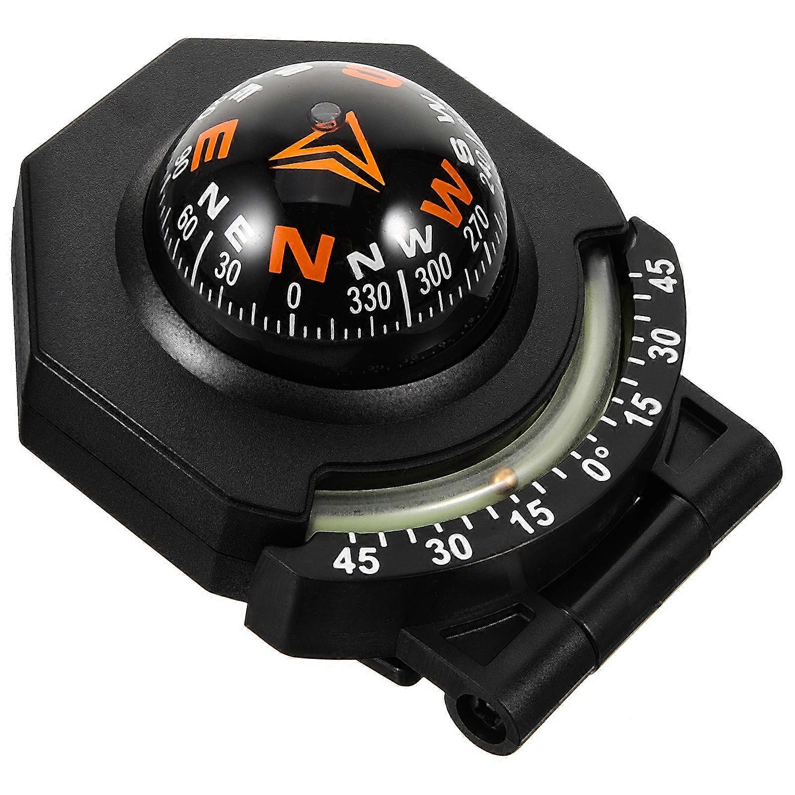 Car Compass Portable Outdoor Compass Ball Car Dashboard Ornament ...