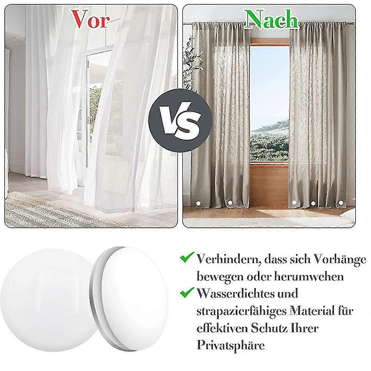 20Pcs Magnetic Curtain Weights Drapery Weights Magnet Shower Curtain ...