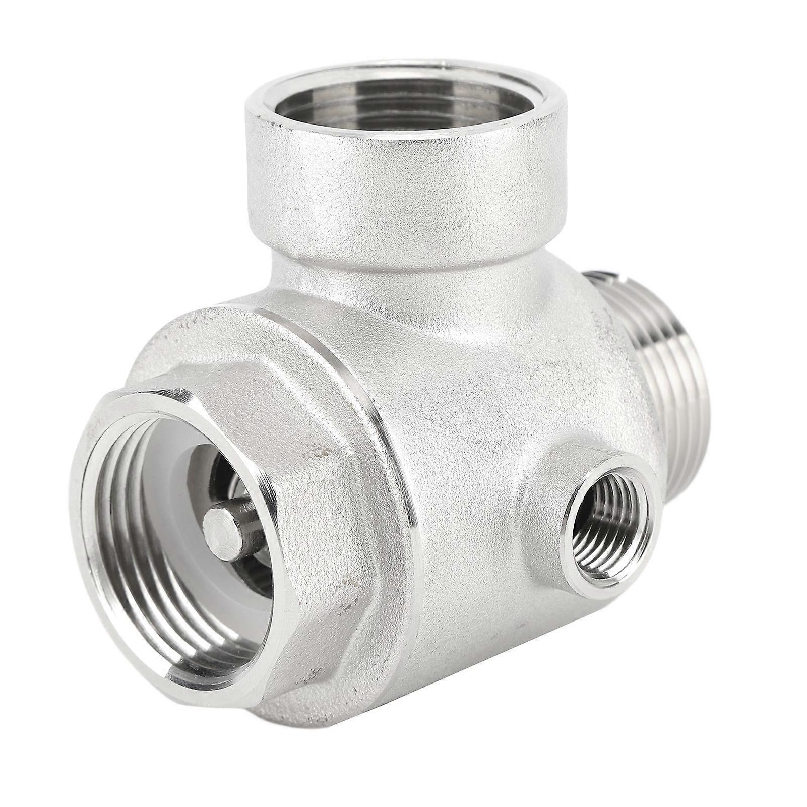 Check Valve Brass Spring Loaded Female Male Thread 5 Way Non Return ...