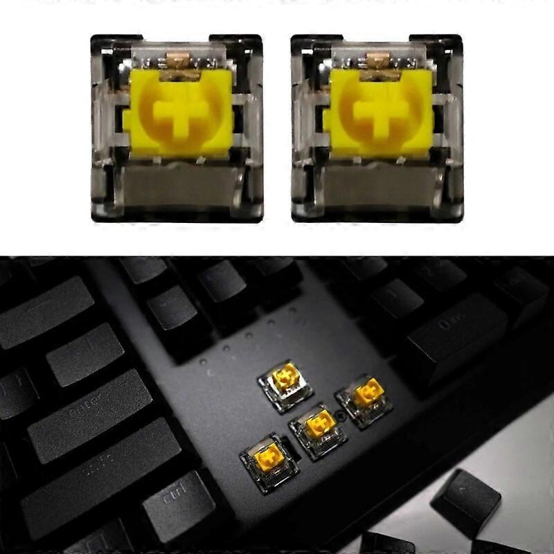 Mechanical Keyboard Accessories Axis Switch RGB Yellow Switches for ...