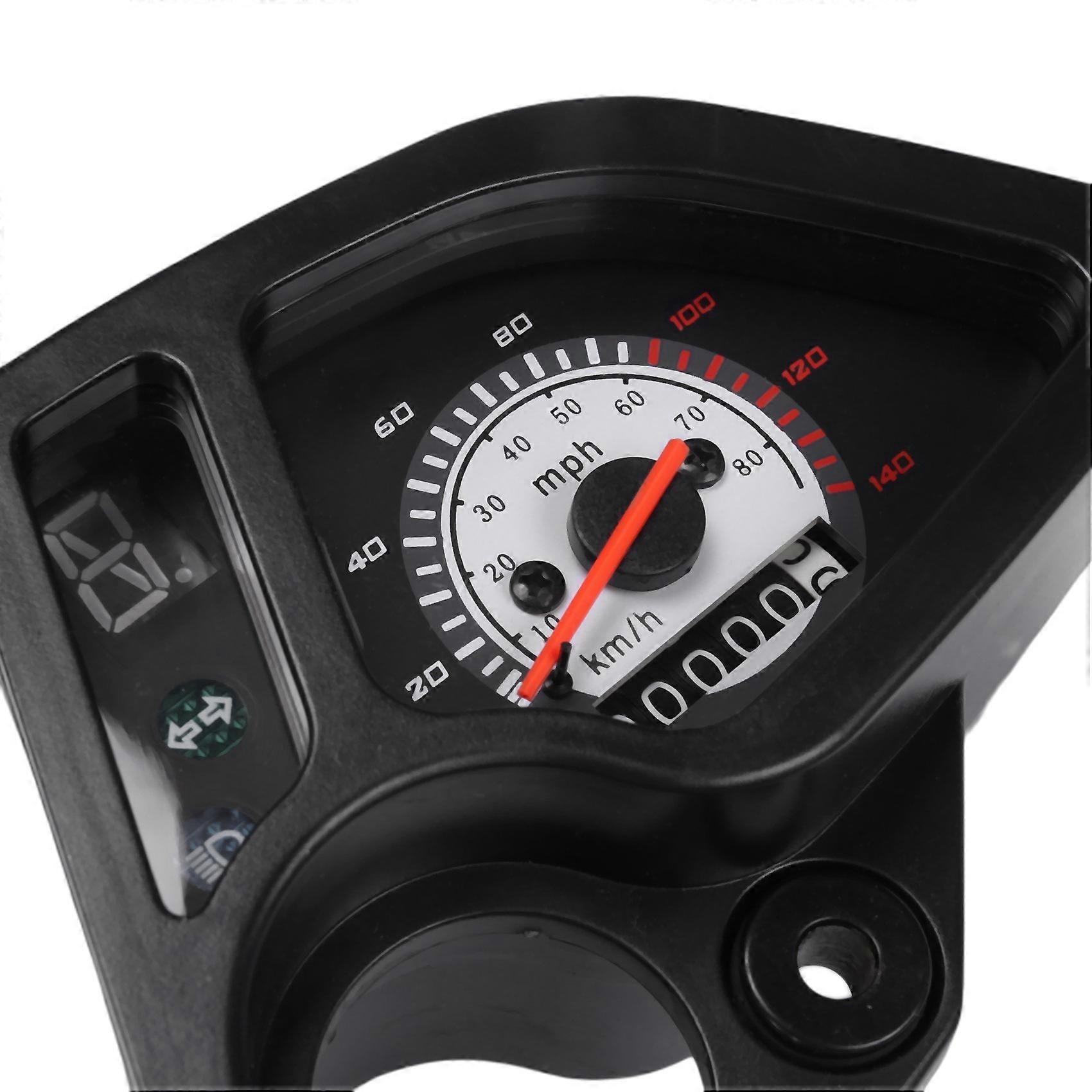 Motorcycle Speedometer Gear Gauge Tachometer for Qm200Gy II QM200GY III ...