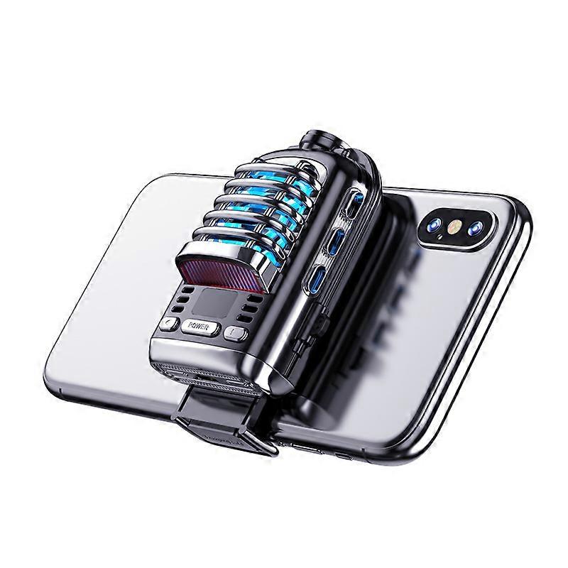 Portable Mobile Phone Cooler Mute USB Game Cooling Fan Temperature ...