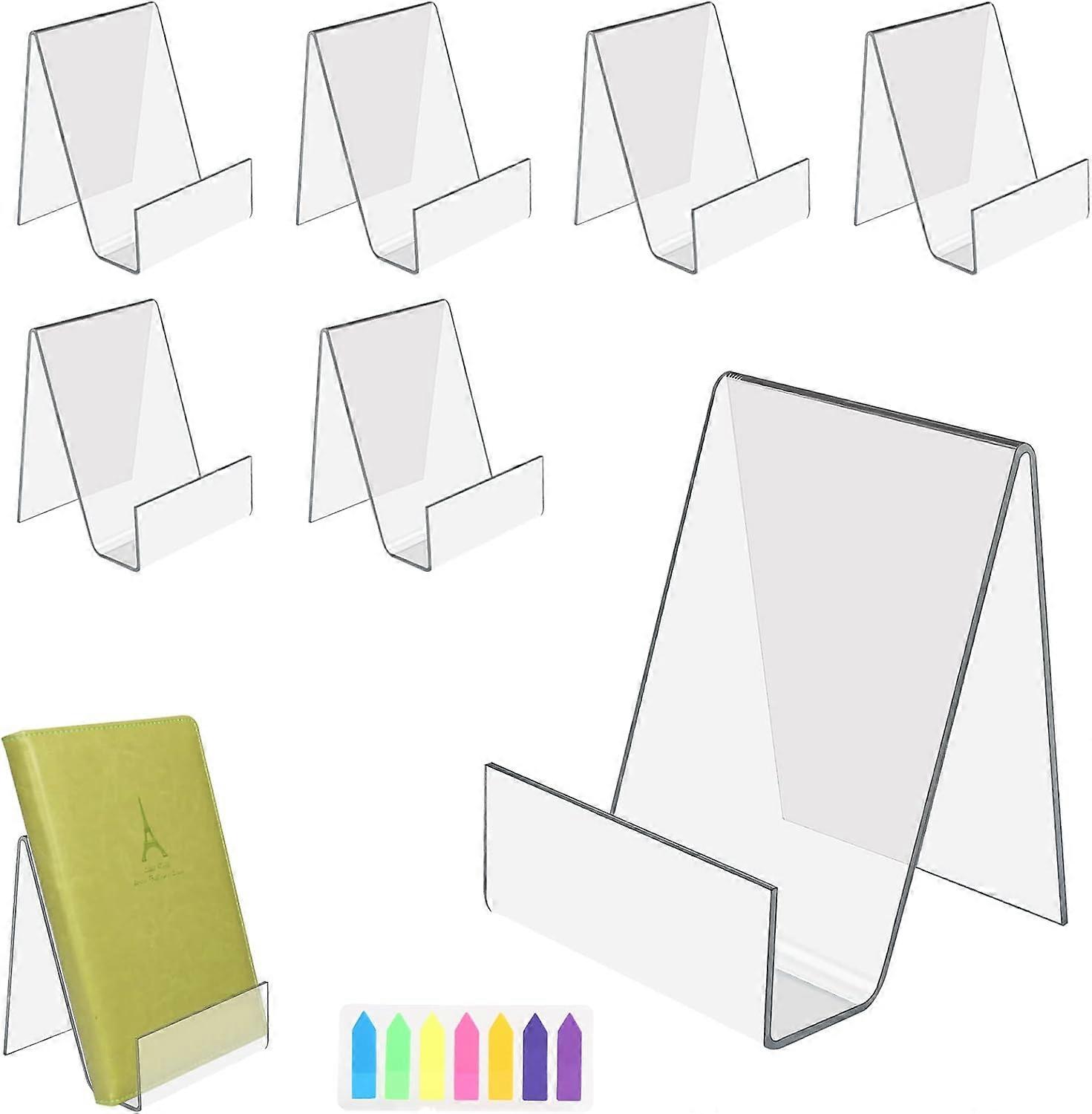 Clear Acrylic Book Stands - Transparent Acrylic Bookshelf for ...