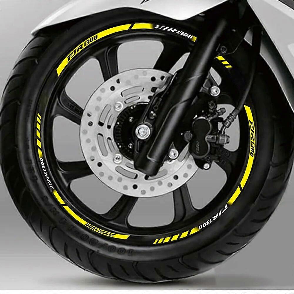 Free shipping motorcycle wheel stickers cool stripes reflective ...