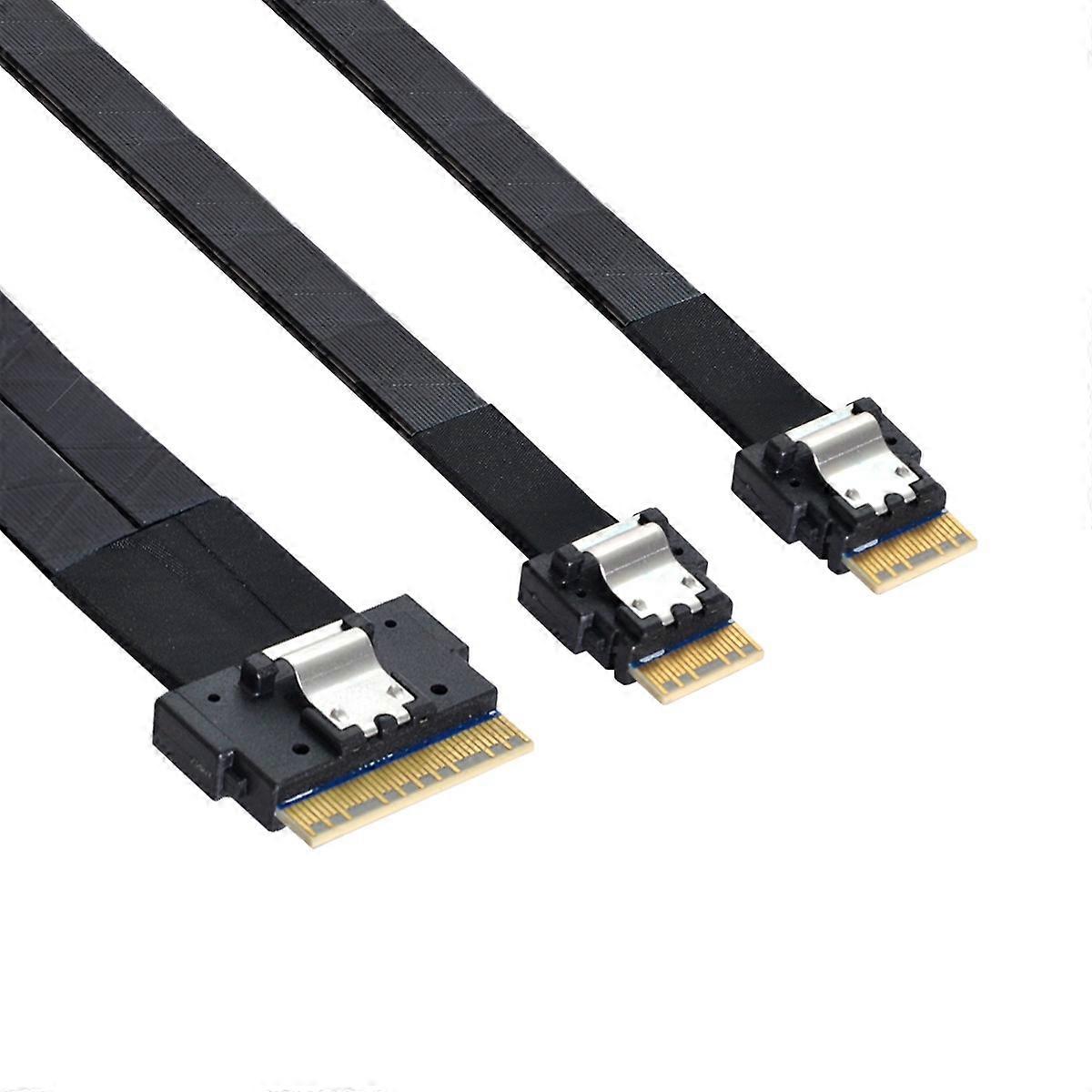 SF-034-0.4M PCI-E Ultraport Slimline SAS Slim 4.0 SFF-8654 8i 74Pin to ...