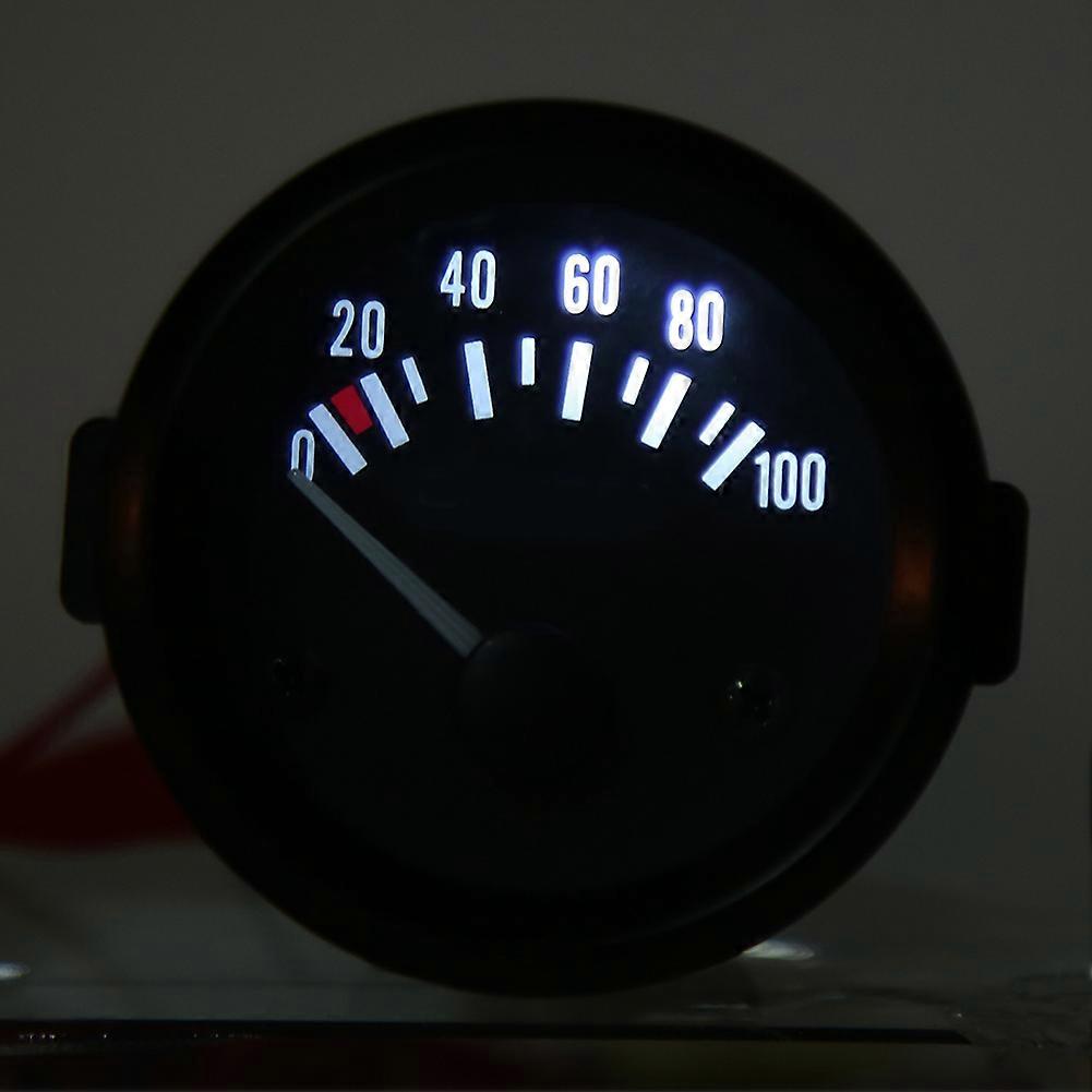 Motor Car Oil Pressure Gauge with Sensor 0-100 Psi 12V 52mm/2 inches ...