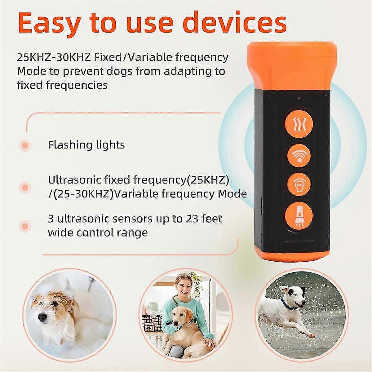 Four-Probe Ultrasonic Dog Repeller for Outdoor Camping, Driving Away ...