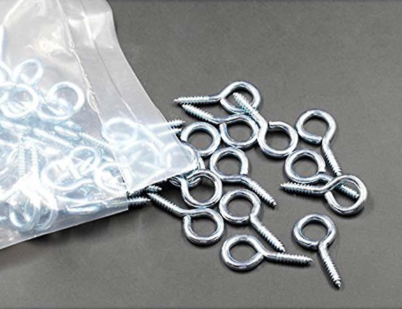 12 st krok, hängande ring, tunga skruvar i rostfritt stål, cirkel självgängande skruvar med ...