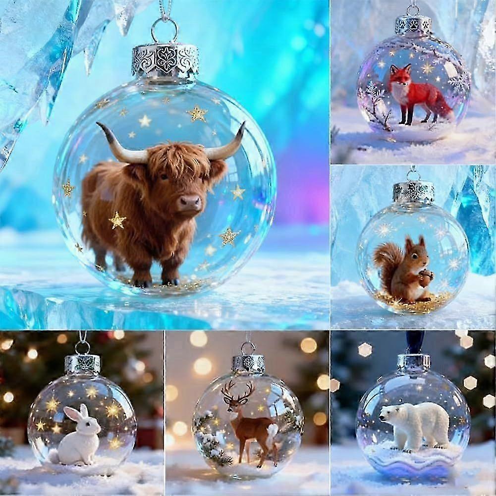 2026 Wildlife Wonders Collection Crystal Glass Ornament, Vivid 3D ...