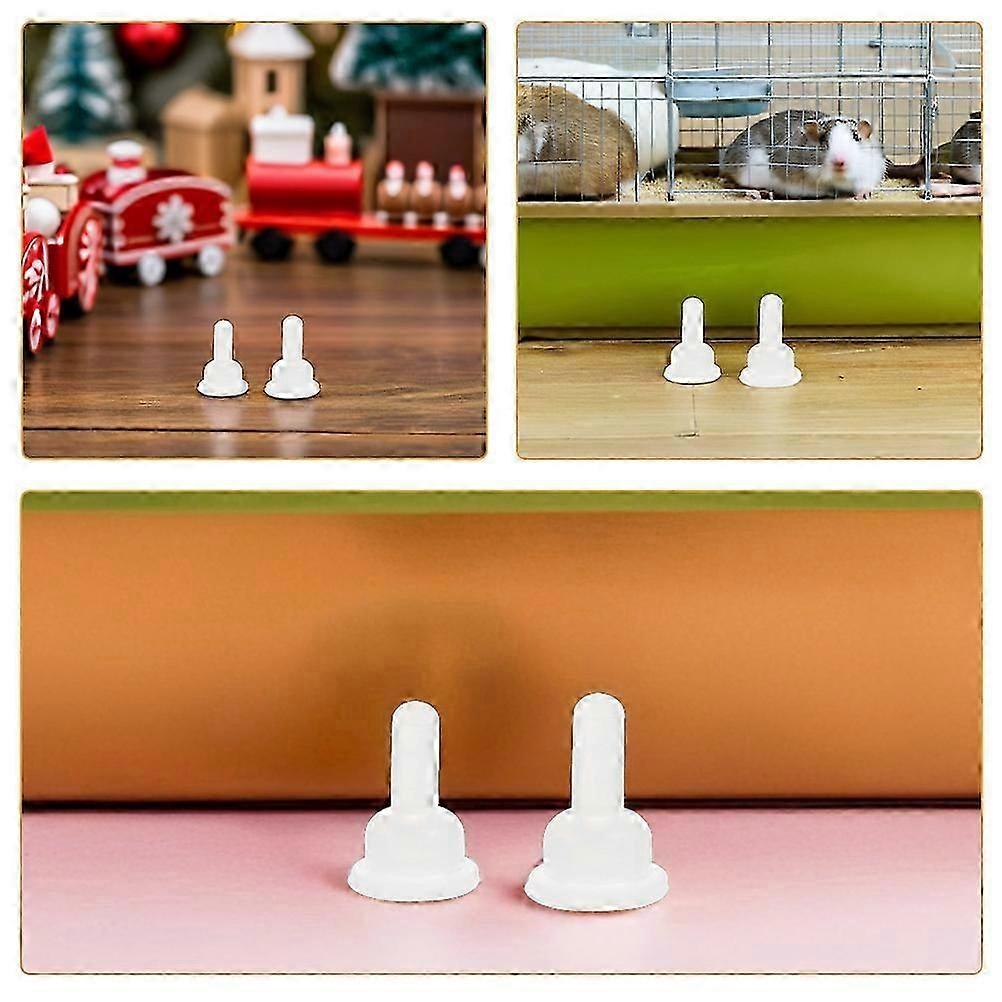 Soft Silicone Nipples For Kittens Feeding Scenarios 50Pcs Durable Teats ...