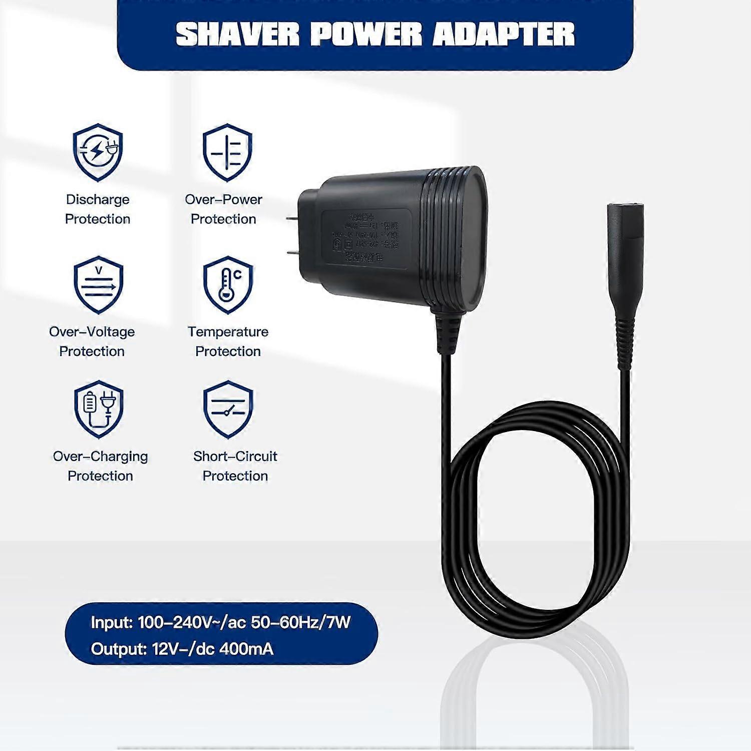 Shaver Charger for Braun Series 1 3 5 7 9 Razor, Fast Charging Power ...