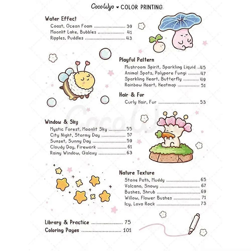 Coloring Book for Adults/Kids - How to Draw Patterns: Easy and Fun Step ...