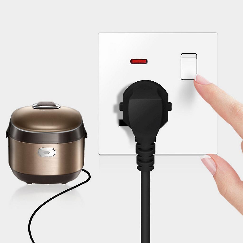 Multifunction Uk 13a Wall Socket Push Button 2.1a Double Usb Charging ...