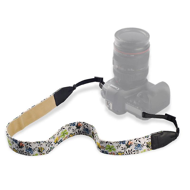 Woven Vintage Camera Strap For All Dslr Camera. Elegant Universal Neck & Shoulder Strap, Floral ...