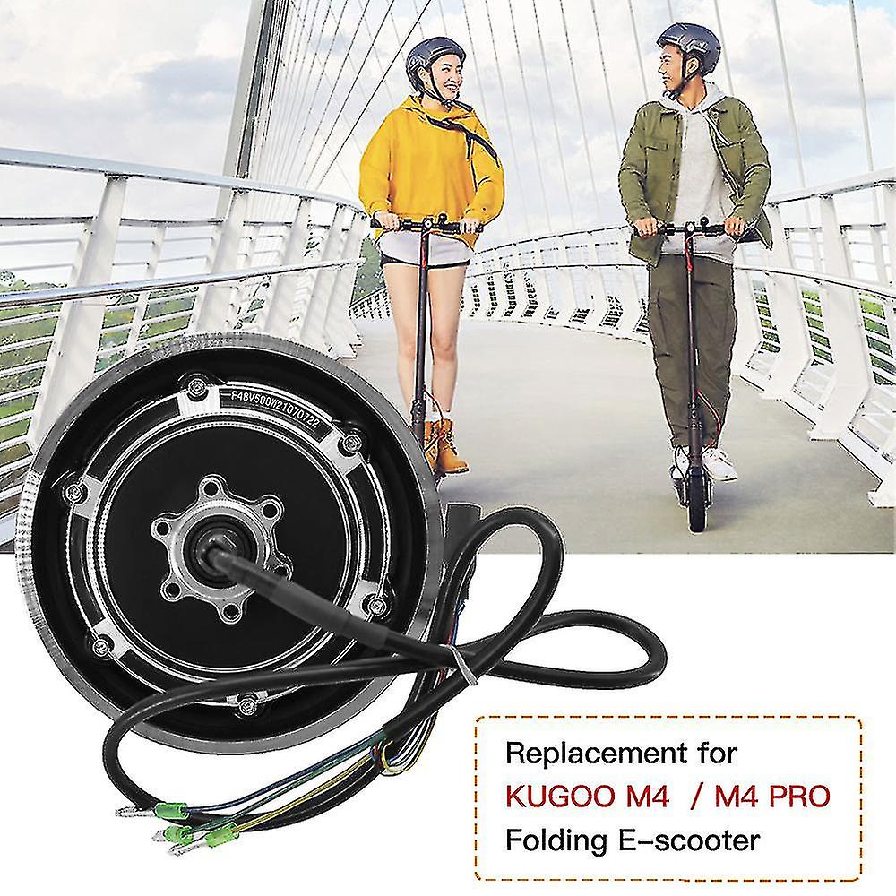 10'' Electric Scooter Hub Motor 48v 500w Brushless Dis Brake Hub Motor ...