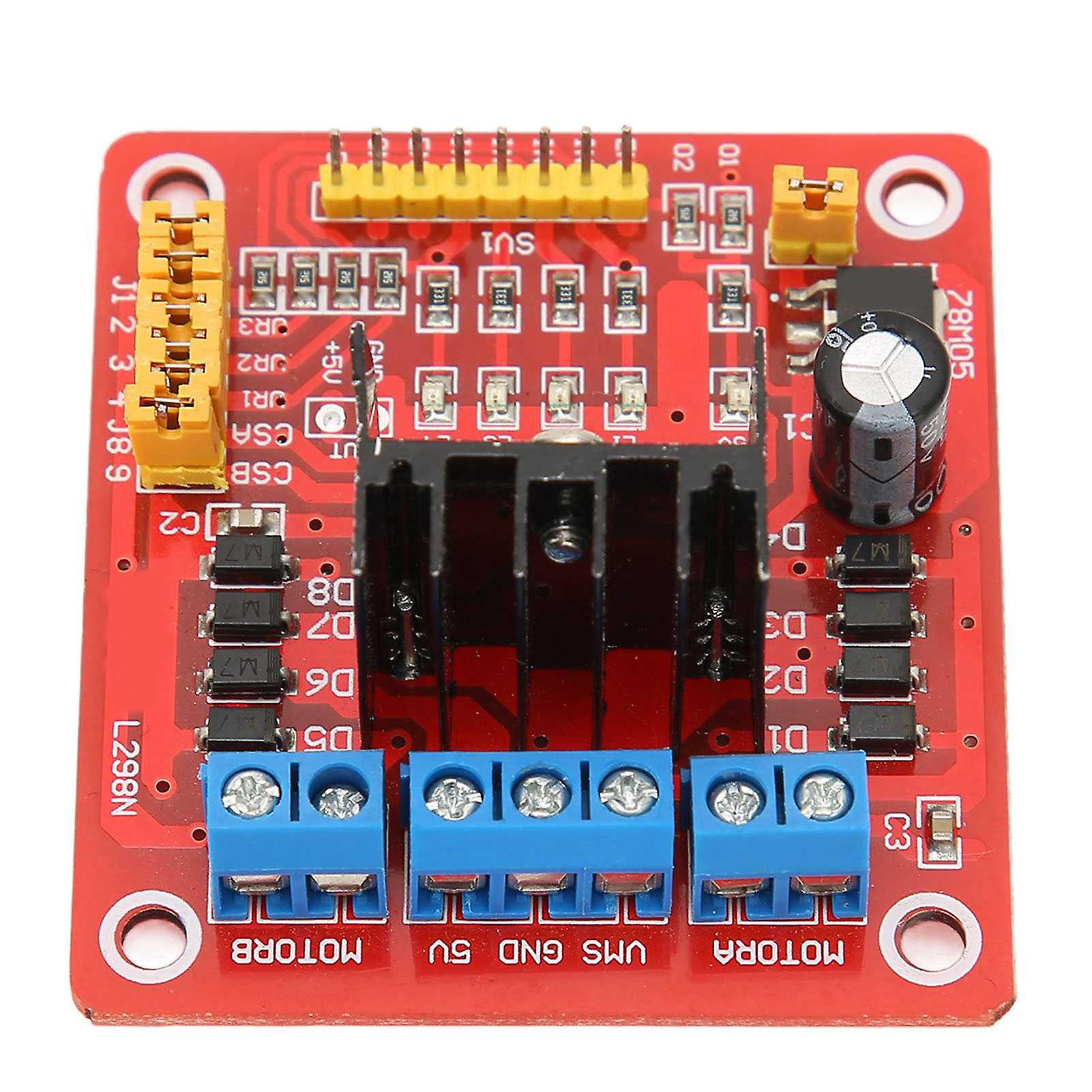 L298N Dual H Bridge DC Stepper Motor Driver Module Controller Board ...