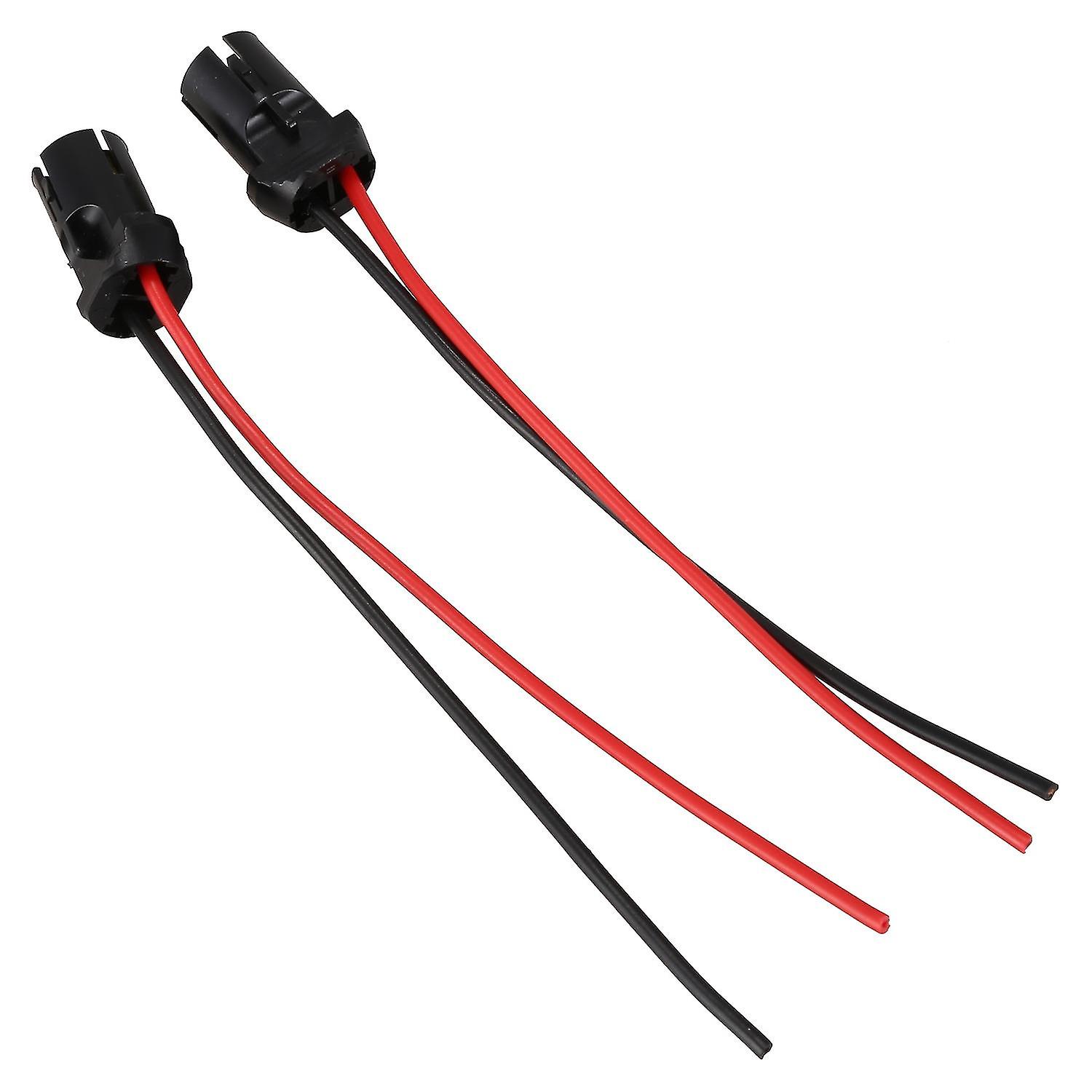 T10 W5w Auto Light Bulb Socket Lamp Holder Connector Extension X 2 ...