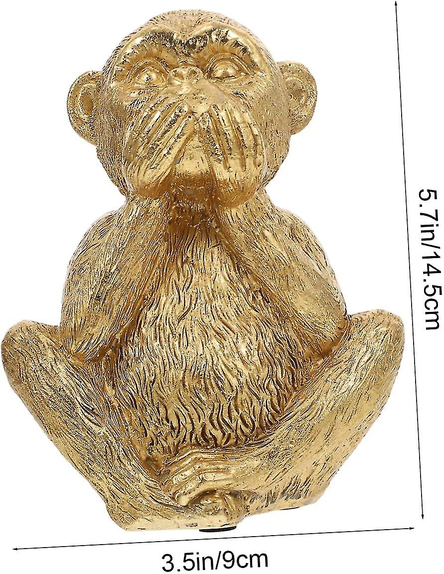 Monkeys feng Shui Monkey Figurine See no Evil Hear no Evil Speak no ...
