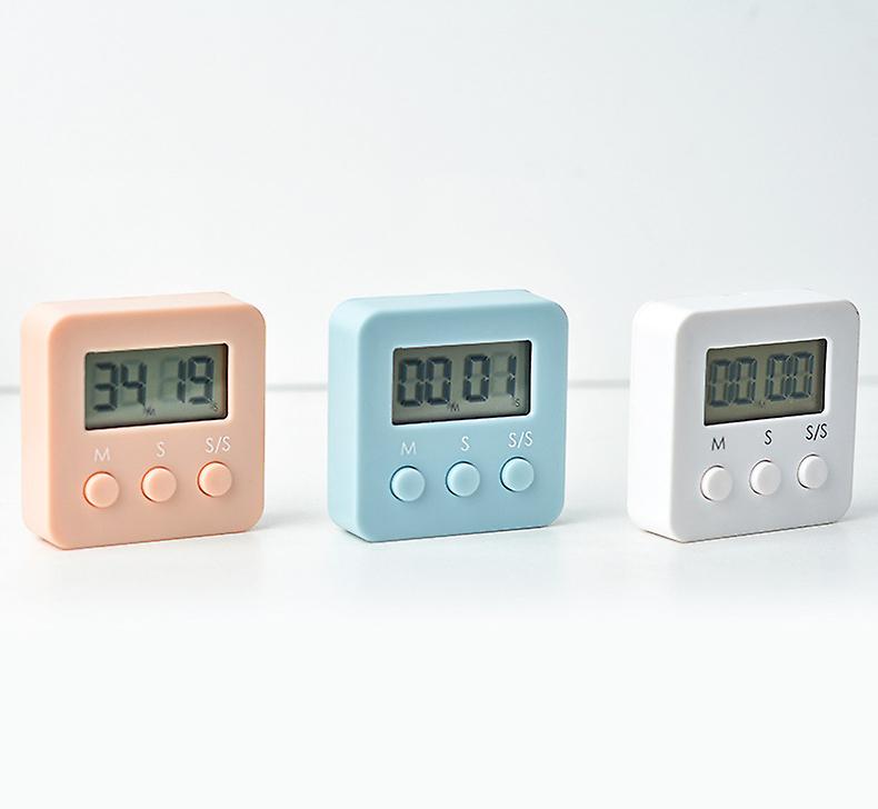 Digital timer, pakke med 4 Mini Stopur med høj alarm, nedtælling til 99 ...