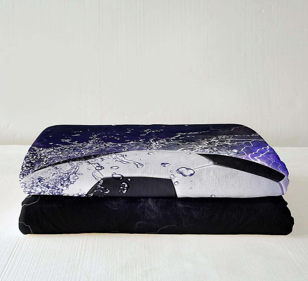 Football Plush Blankets and Throws Sport Theme Fleece Throw Blanket for ...