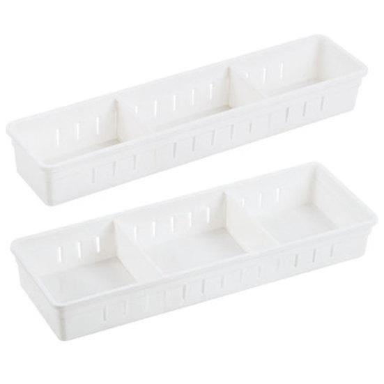 Storage Box Multipurpose Space-saving Useful Dividing Grid Cutlery ...